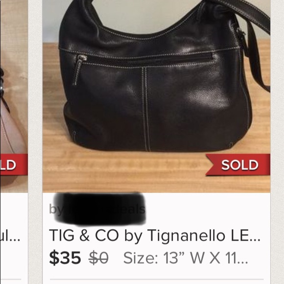 Tignanello | Bags | Tig Co Leather Hobo Bag | Poshmark